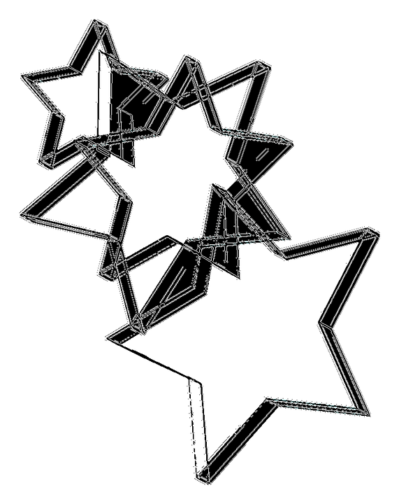 Download Stars, Overlapping, Clipart. Royalty-Free Stock Illustration ...