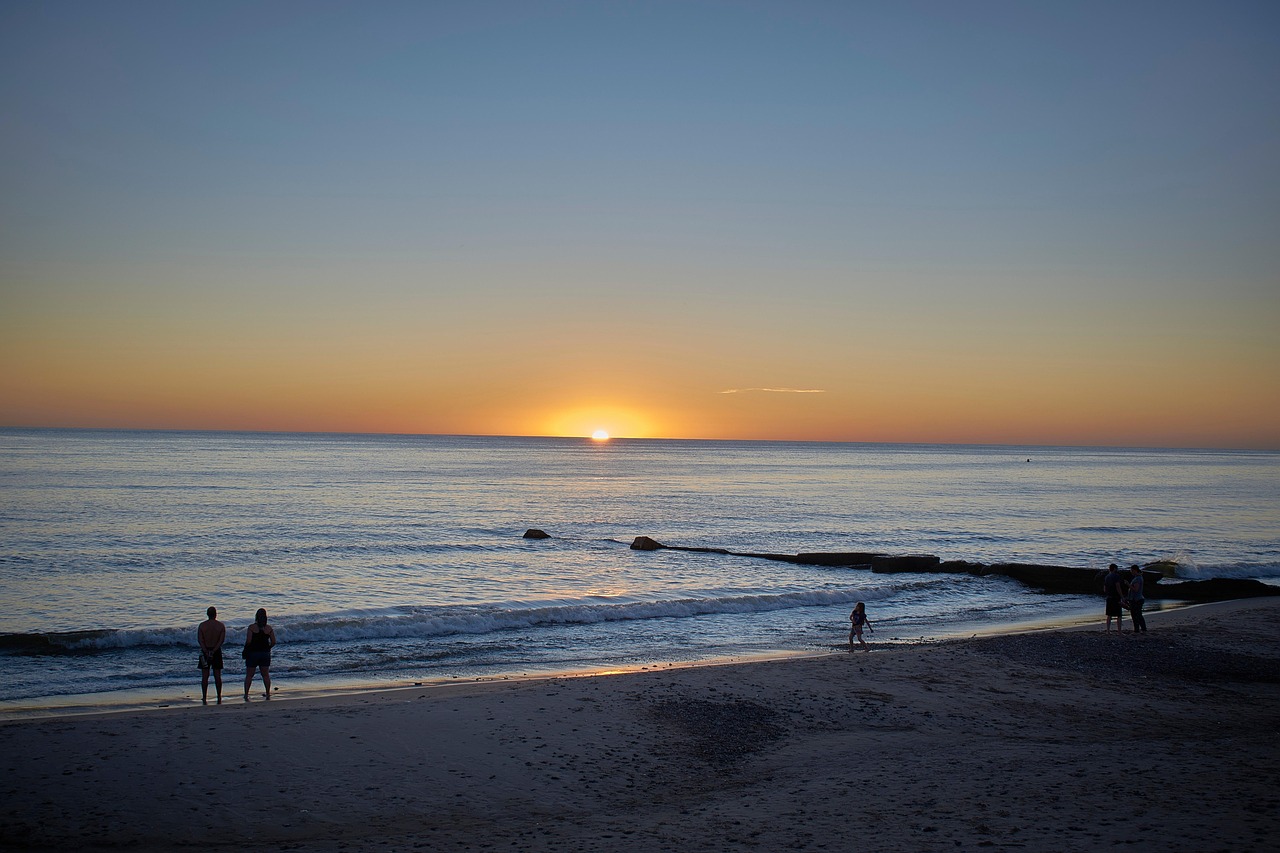 Strand Sonnenuntergang Ferien - Kostenloses Foto auf Pixabay - Pixabay