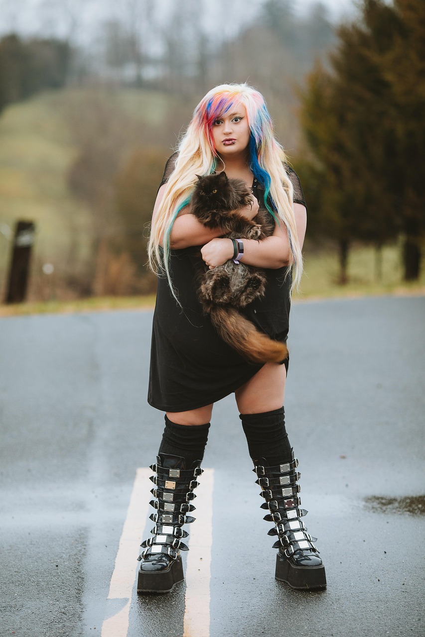 Goth Emo Mädchen Kostenloses Foto Auf Pixabay