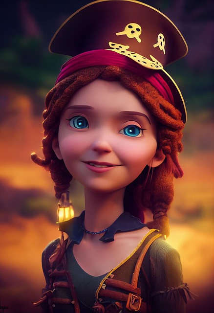 Mädchen Piratenprinzessin Pirat - Kostenloses Bild auf Pixabay