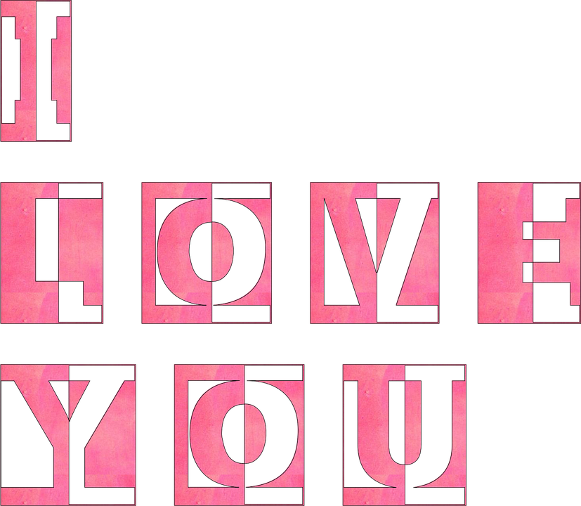 Download I Love You, Typography, Love. Royalty-Free Stock Illustration ...