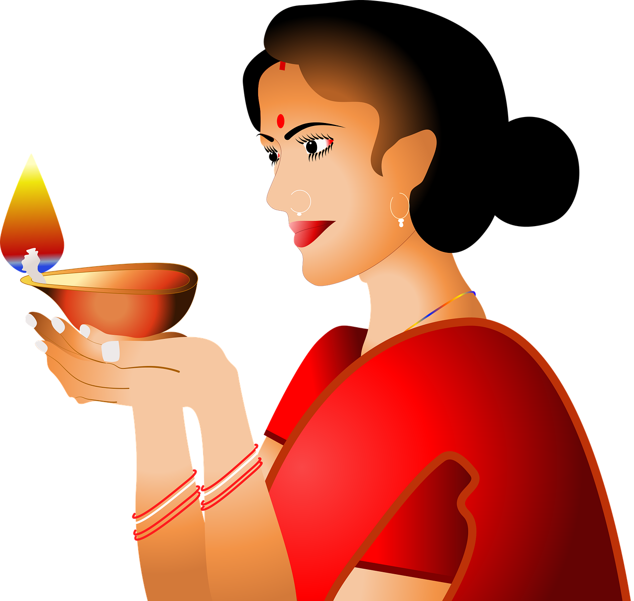 6 India Woman Pixabay