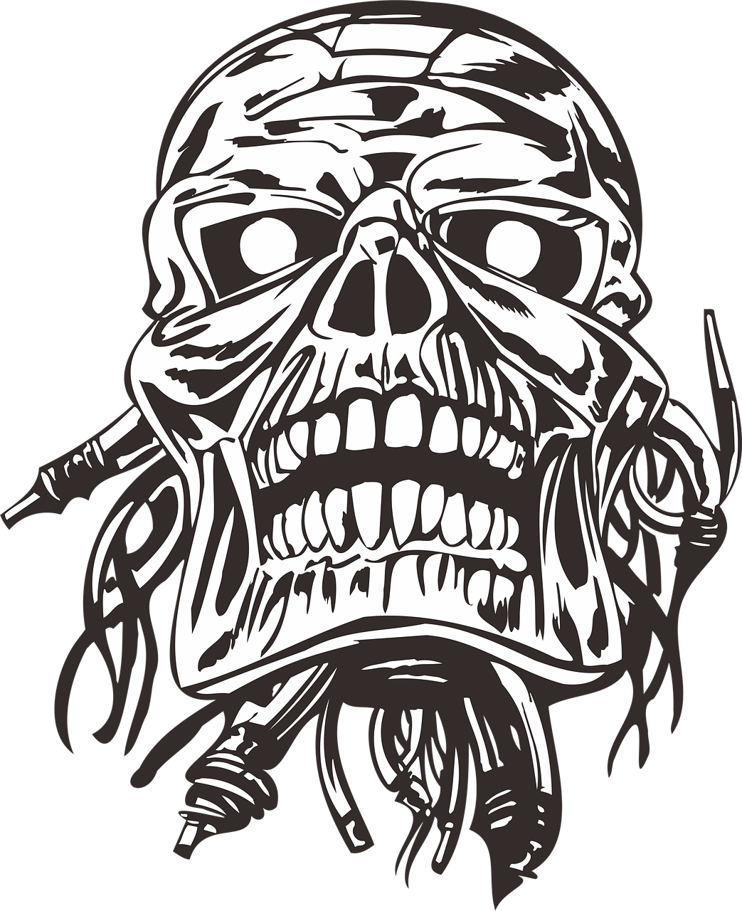 Demon Hodeskalle Tegninger Skull I Kjærlighet Dag Av De