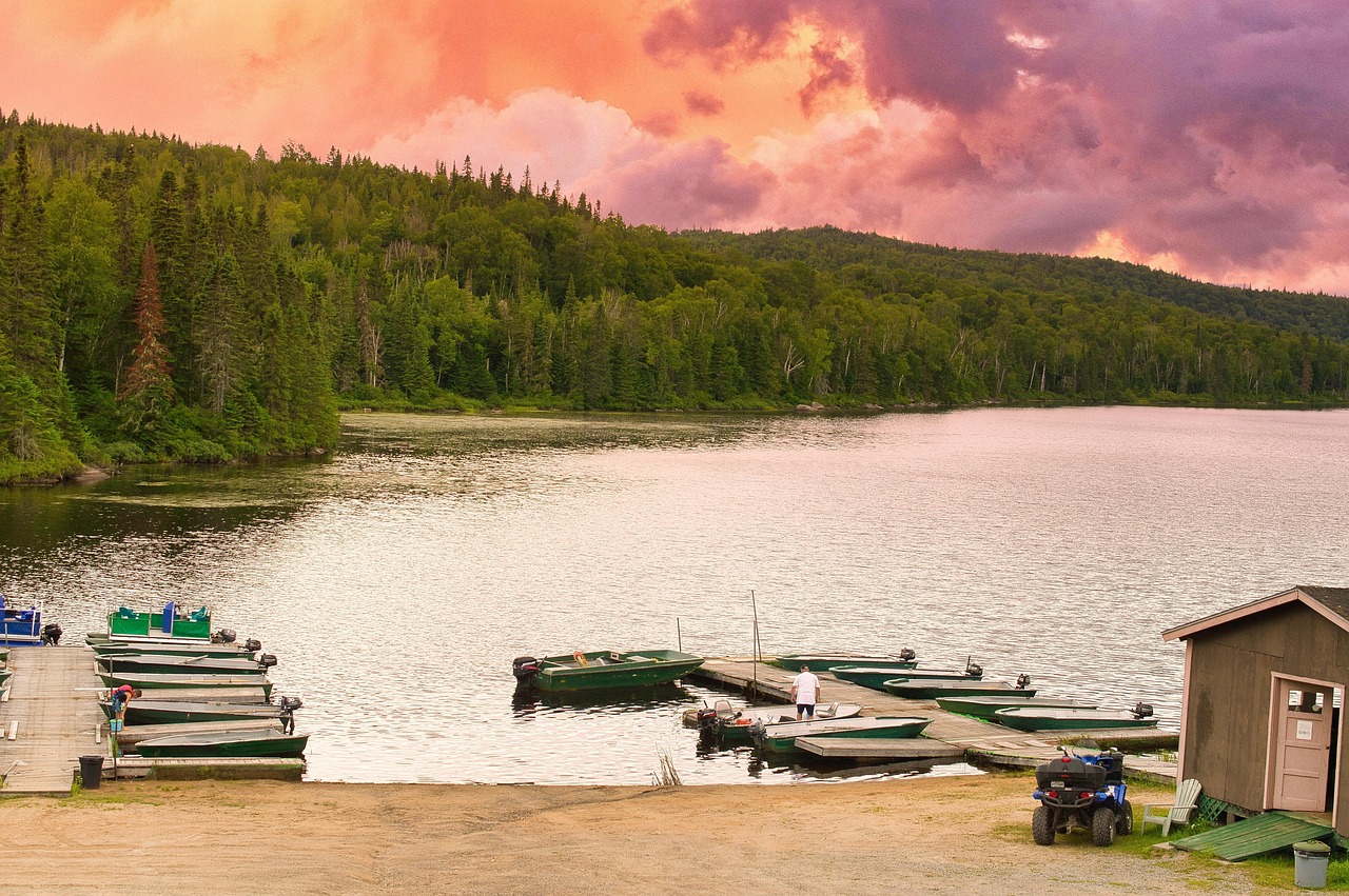 Cabin Dock Lake - Free photo on Pixabay