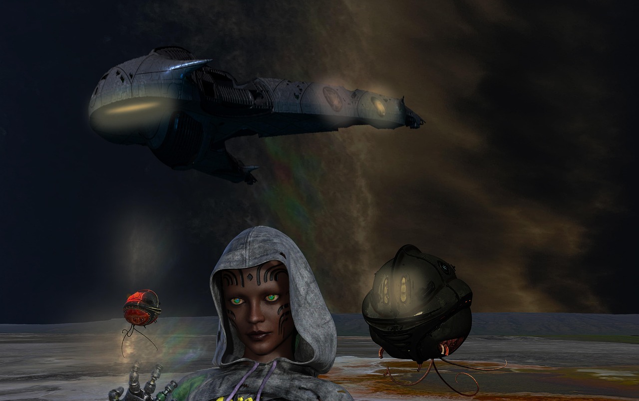 Science Fiction Space Ship Alien - Free image on Pixabay