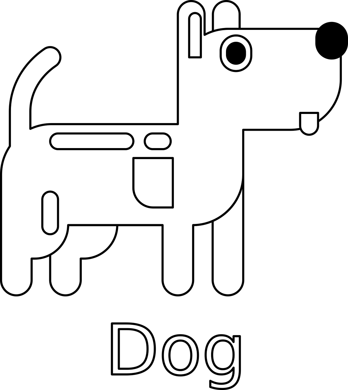Download Dog, Animal, Nature. Royalty-Free Vector Graphic - Pixabay