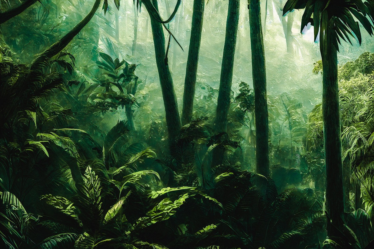 Ai Generated Jungle Trees - Free photo on Pixabay
