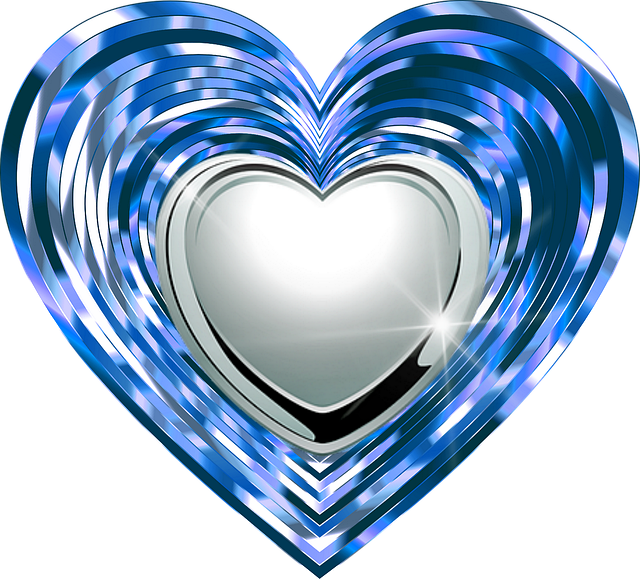 Download Heart, Silver, Decoration. Royalty-Free Stock Illustration ...