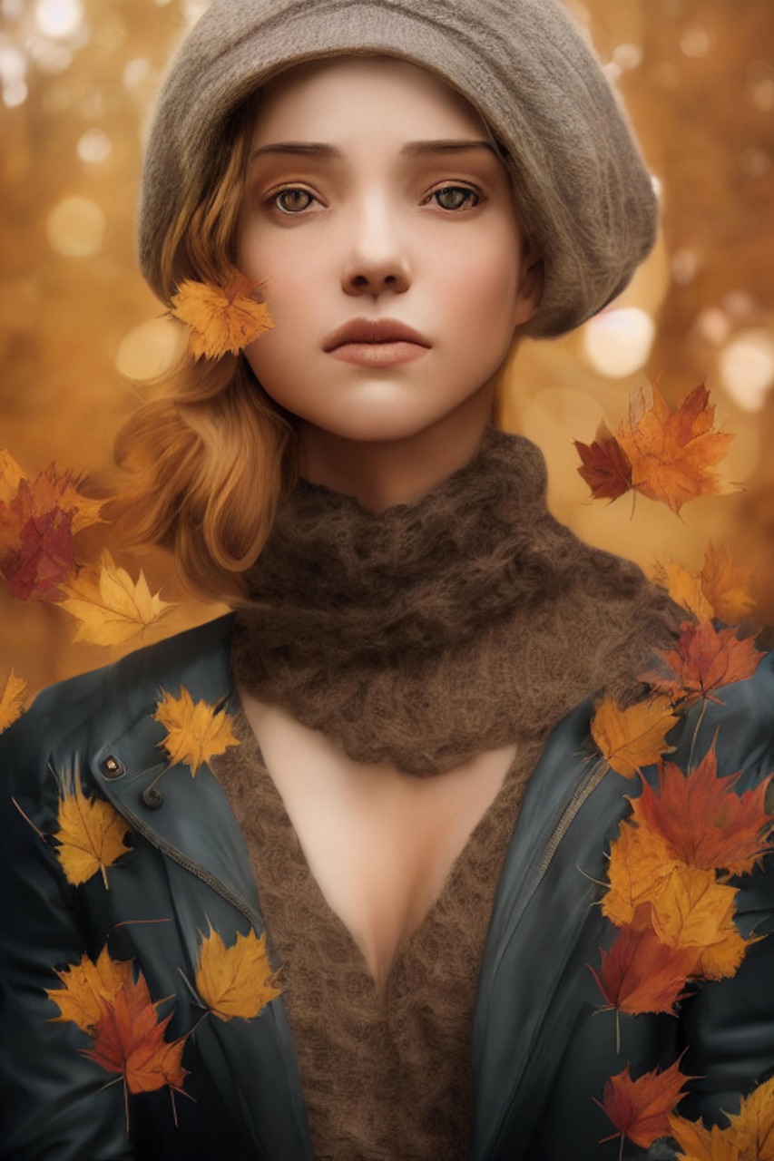 Woman Abstract Foliage - Free photo on Pixabay