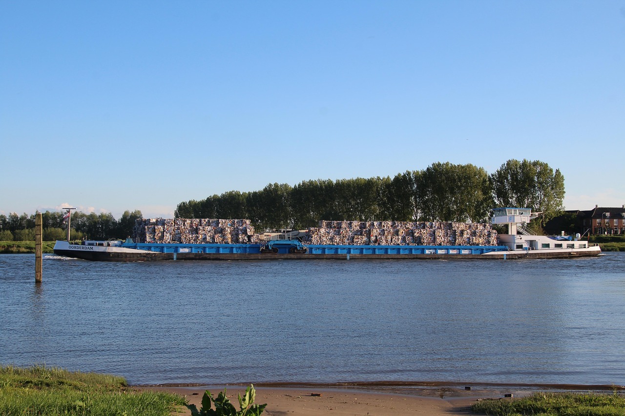 Kapal Kargo Lower Rhine Belanda - Foto gratis di Pixabay - Pixabay