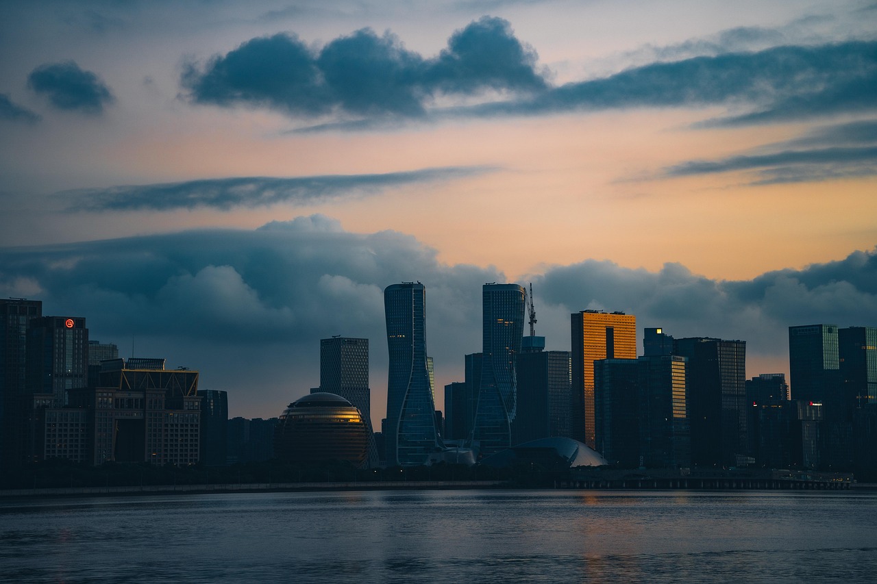 Ciudad Edificios Amanecer - Foto gratis en Pixabay - Pixabay
