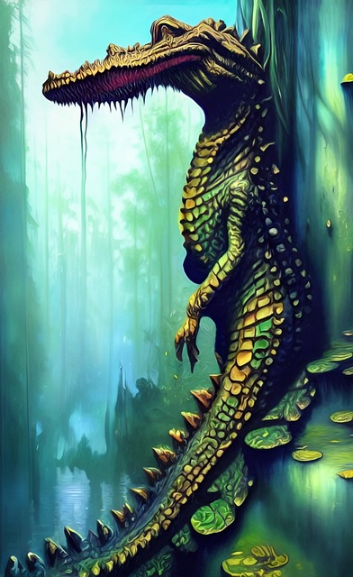 Alligator Krokodil Fantasie - Kostenloses Bild auf Pixabay