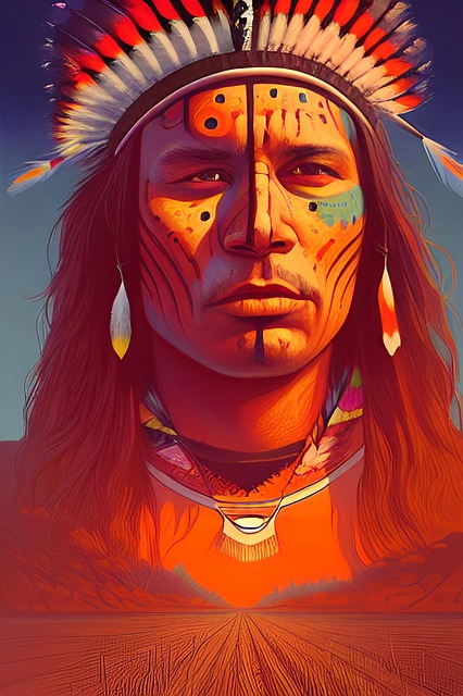 Amérindien Guerrier Portrait First - Image gratuite sur Pixabay