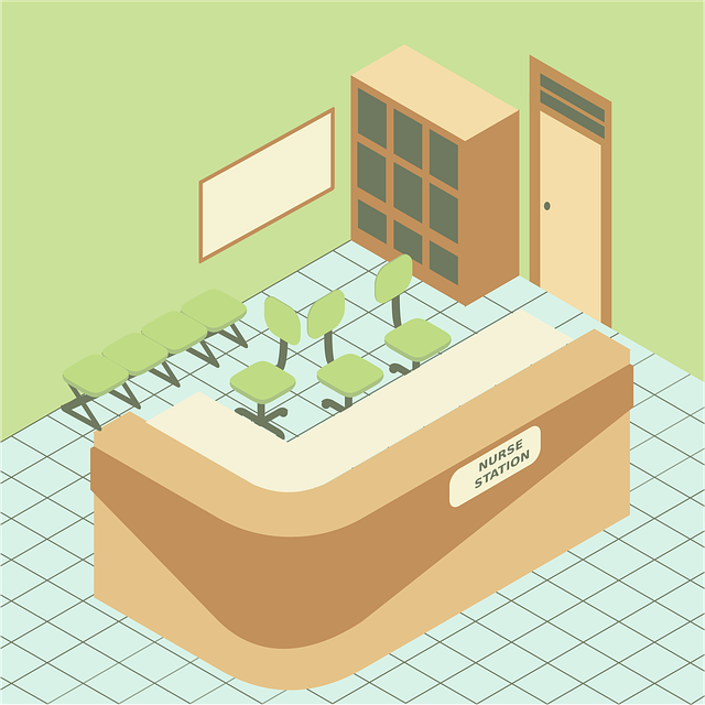 Download Nurse Station, Hospital, Drawing. Royalty-Free Vector Graphic ...