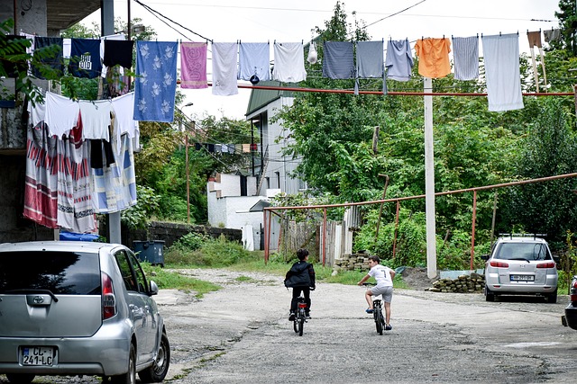Clothes Line Street Kids - Free photo on Pixabay