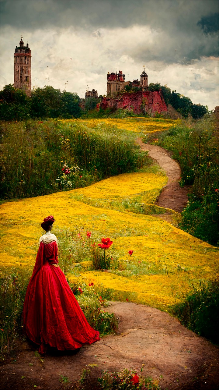 Woman Castle Path - Free photo on Pixabay - Pixabay