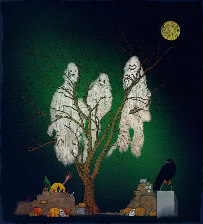 Download Halloween, Halloween Scene, Tree. Royalty-Free Stock ...