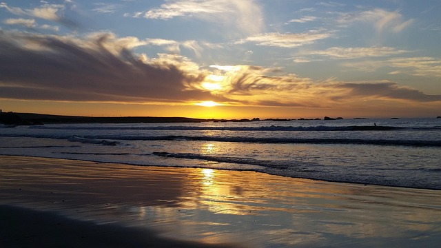 Sea Ocean Sunset - Free photo on Pixabay - Pixabay