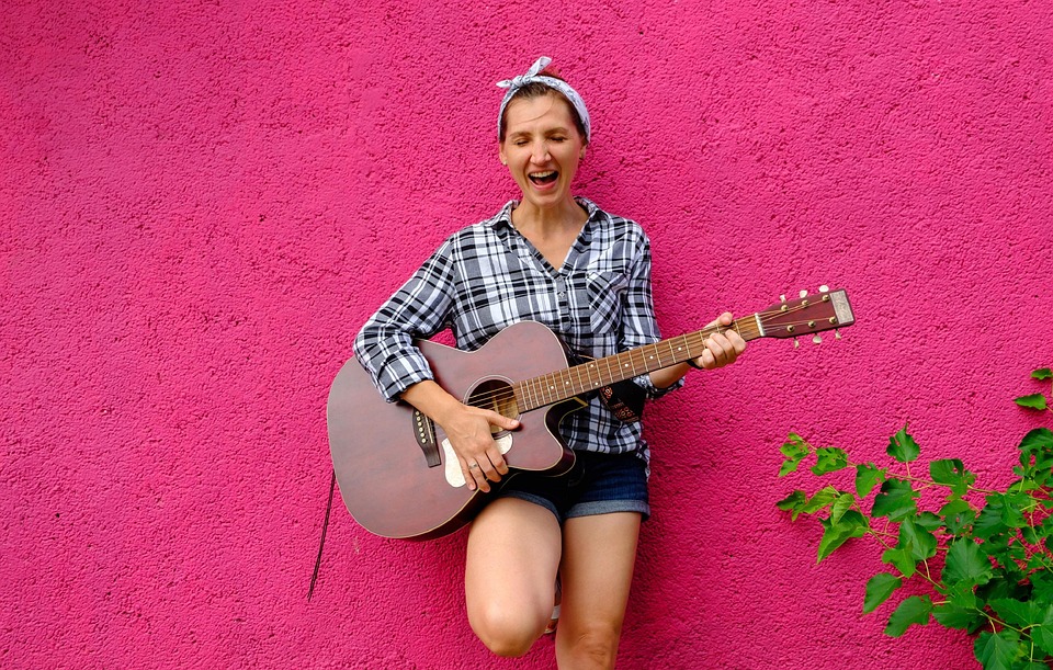 Guitar Play Girl - Free photo on Pixabay