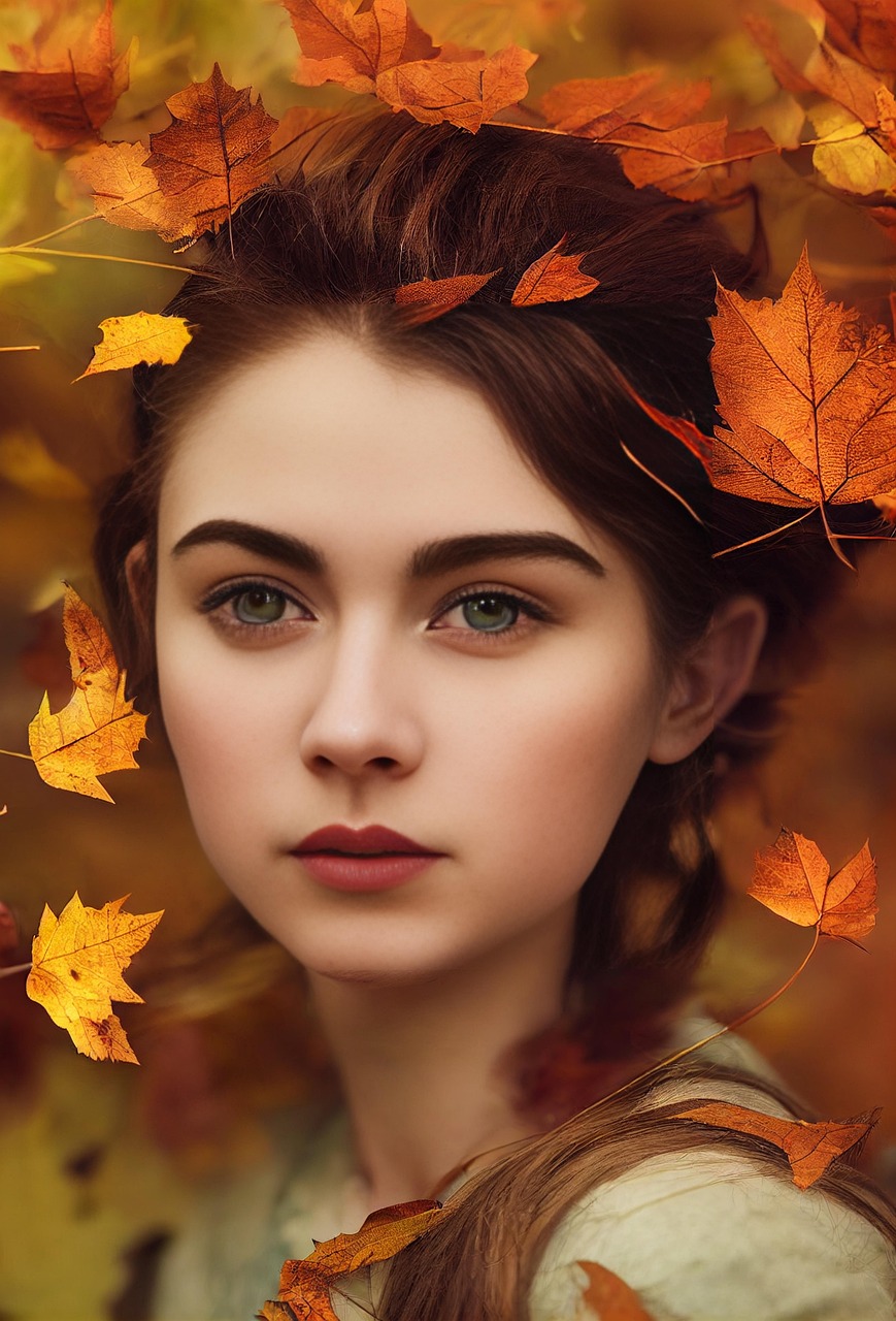 Download Woman, Fall, Ai Generated. Royalty-Free Stock Illustration ...