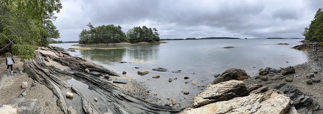 Maine Wolfe'S Neck Panorama - Free photo on Pixabay - Pixabay