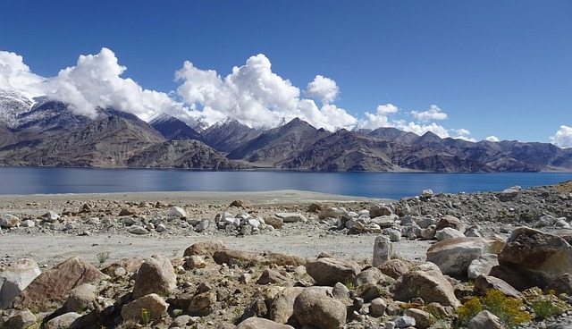 Pangong Tso Lake Mountains - Free photo on Pixabay - Pixabay