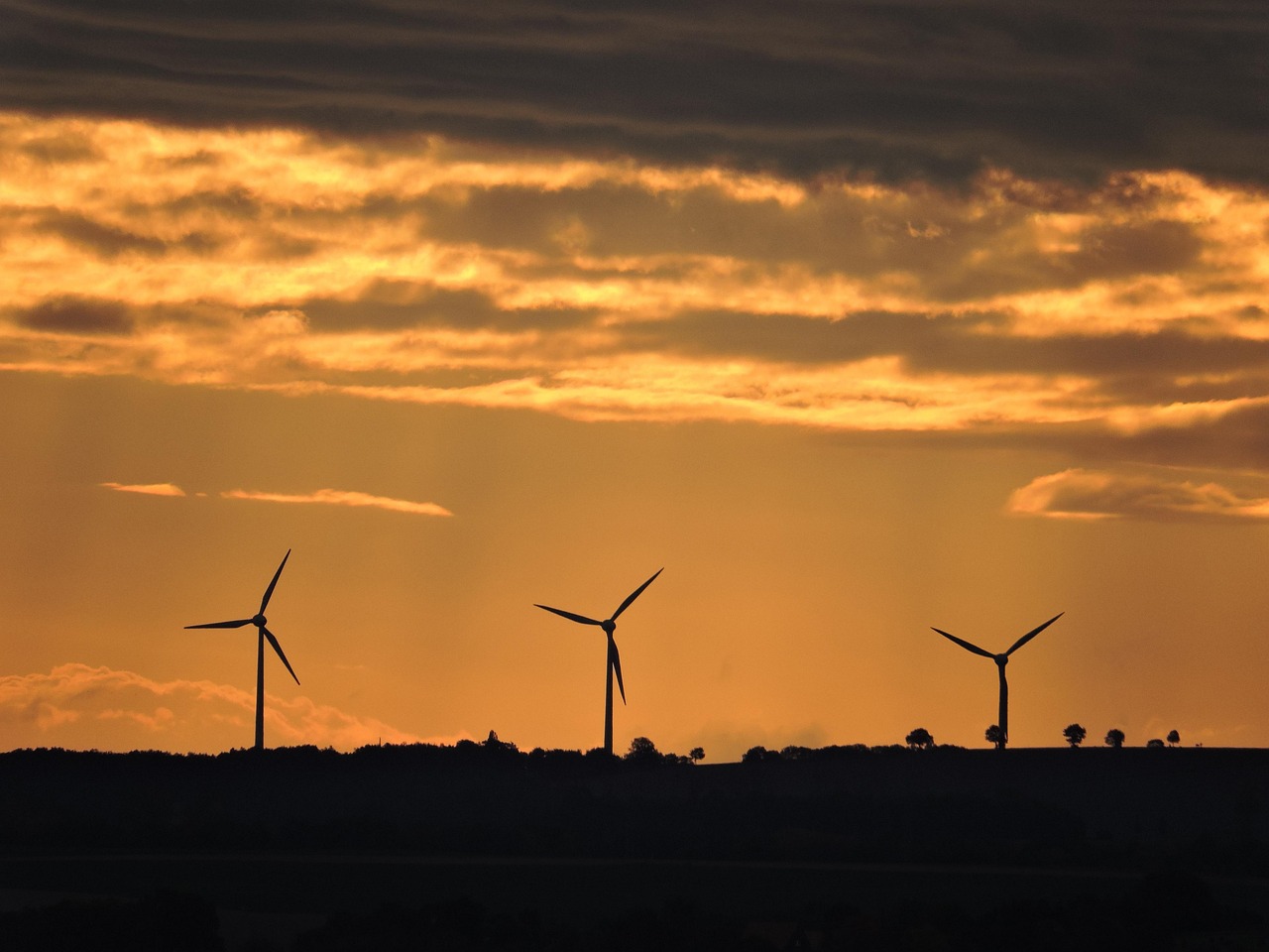 Molinetes Atardecer Oro - Foto gratis en Pixabay - Pixabay