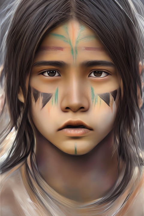Download Generated, Boy, Native American. Royalty-Free Stock ...