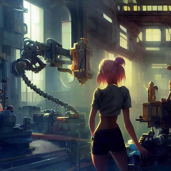10 Free Robot Factory Robot Illustrations Pixabay