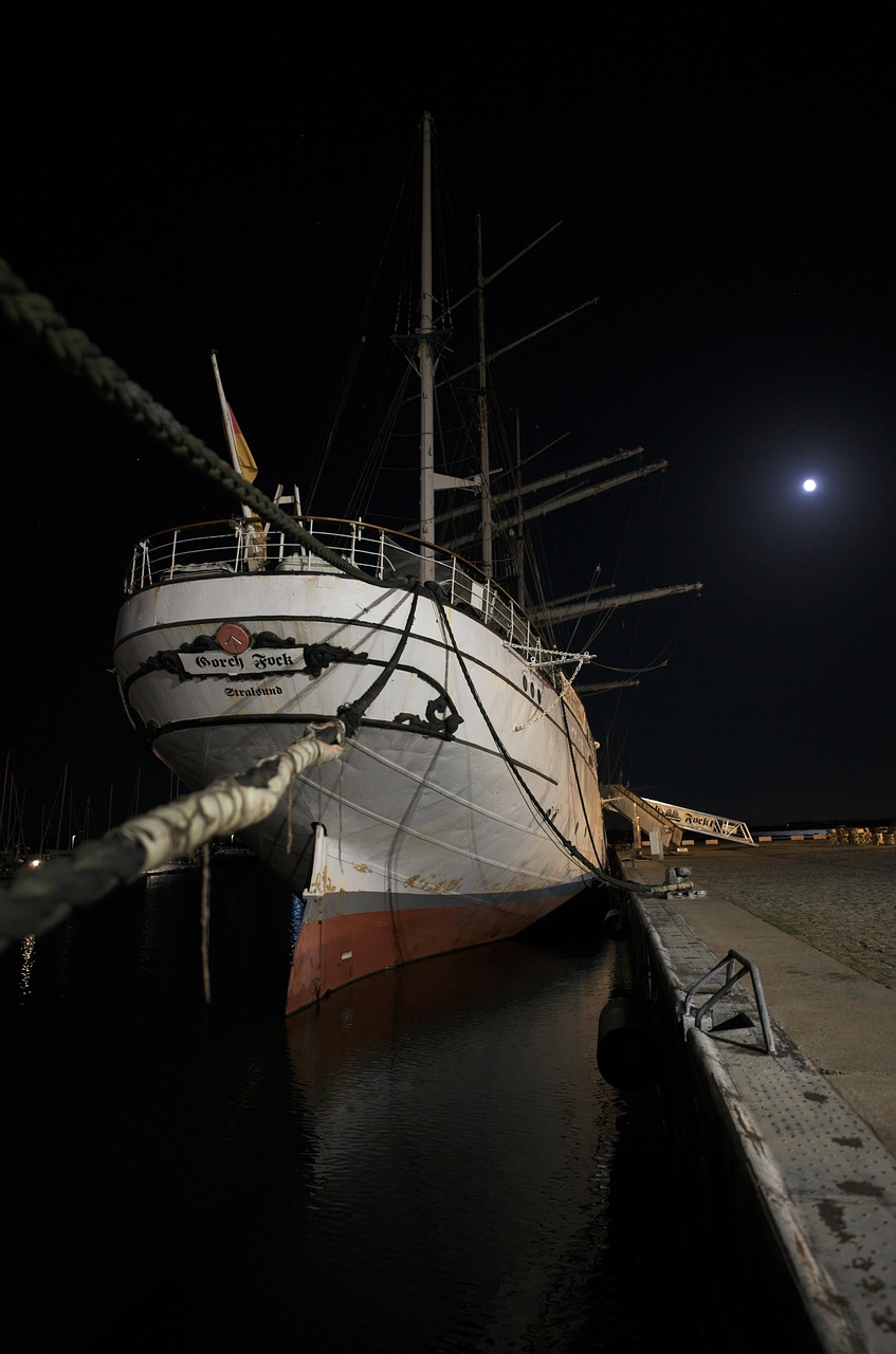 Ship Pier Evening - Free photo on Pixabay