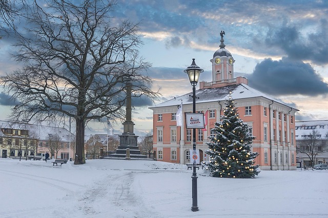 Town Hall Winter Marketplace - Free photo on Pixabay - Pixabay