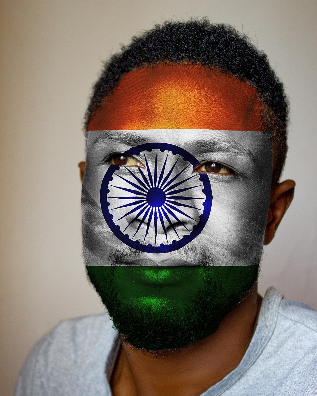 Indian Flag Country Face - Free photo on Pixabay - Pixabay