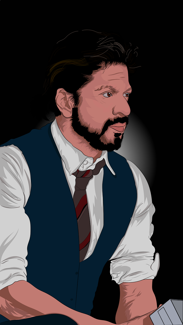 Download Bollywood, Man, Portrait. Royalty-Free Vector Graphic - Pixabay