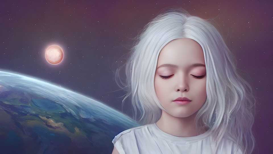 Download Girl, Meditate, Calm. Royalty-Free Stock Illustration Image ...