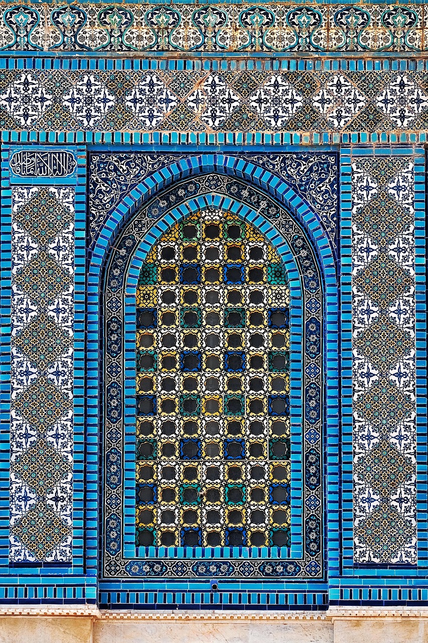 Dome Of The Rock Windows Islamic - Free photo on Pixabay