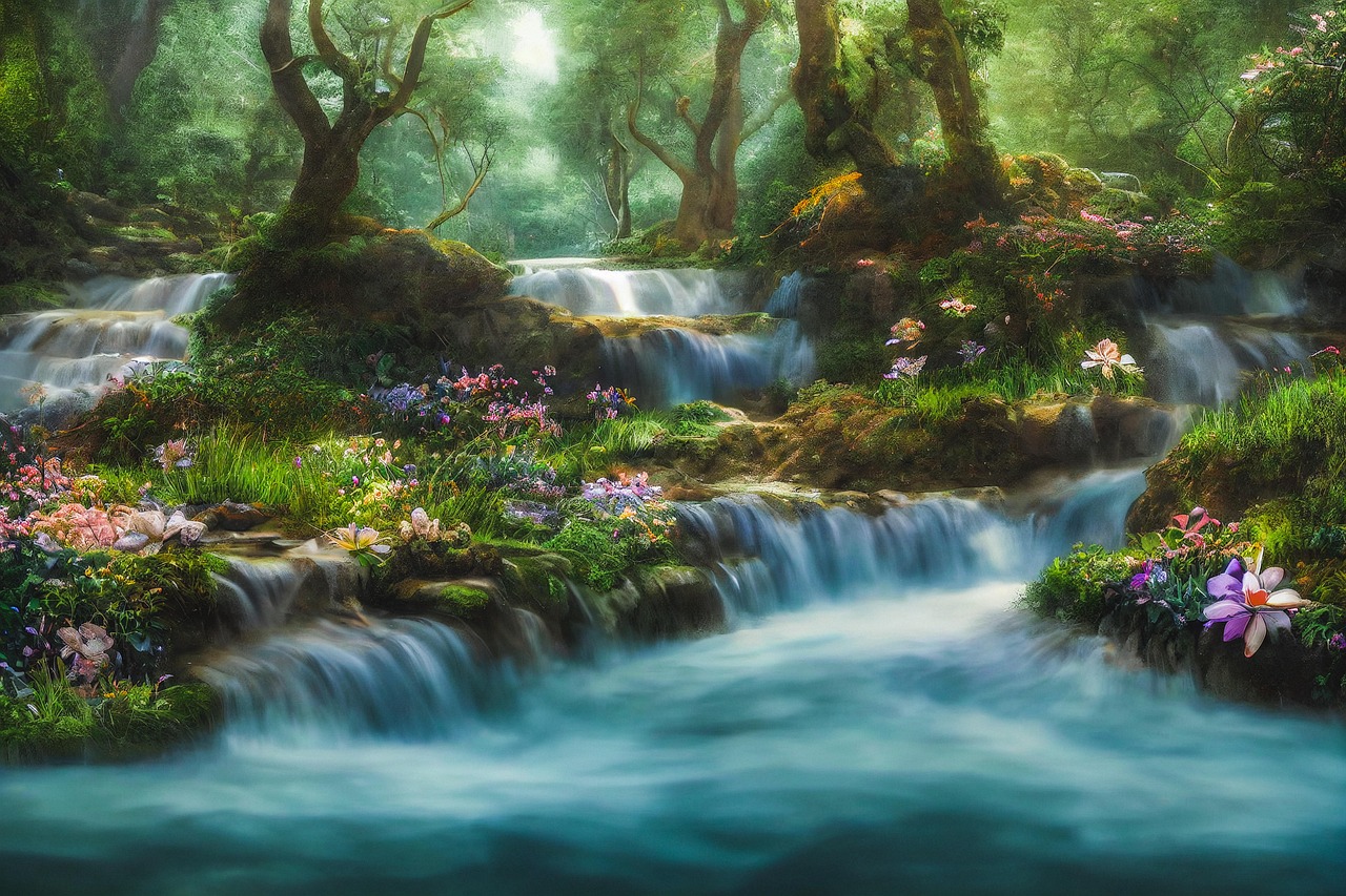 100+ Free Waterfalls With Flowers & Waterfall Photos - Pixabay