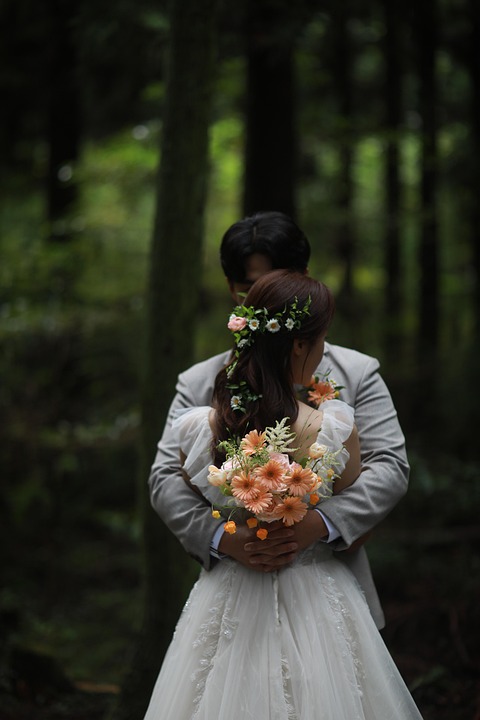 Wedding Forest Couple Bride And - Free photo on Pixabay