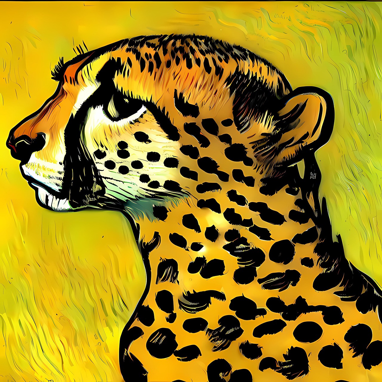 Cheetah Cat Feline - Free image on Pixabay