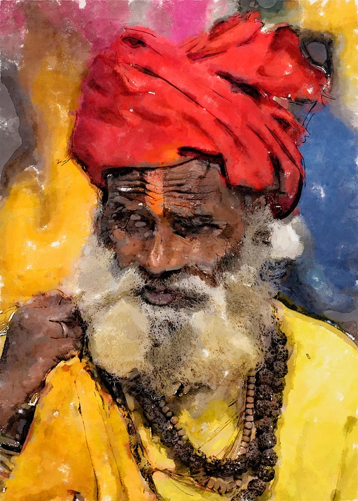 Download Hinduism, Guru, India. Royalty-Free Stock Illustration Image ...