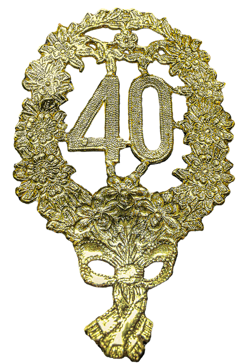 Download Date Of Birth, Gold, Anniversary. Royalty-Free Stock ...