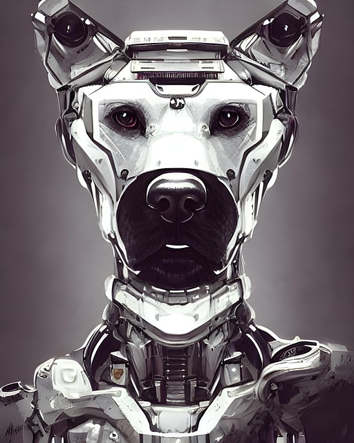 Download Cyborg Dog, Dog, Cyborg. Royalty-Free Stock Illustration Image ...