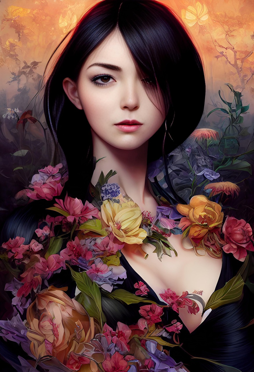 Download Princess Of Roses, Fantasy, Mystic. Royalty-Free Stock ...