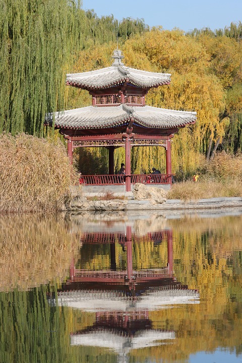 Pavilion Lake Autumn Ancient - Free photo on Pixabay