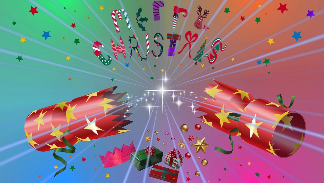 Download Festive Season Christmas Cracker Stars Royalty-Free Stock ...