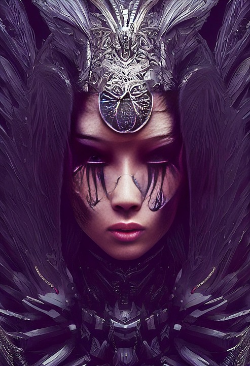 Download Hawk Woman, Woman, Hawk. Royalty-Free Stock Illustration Image ...