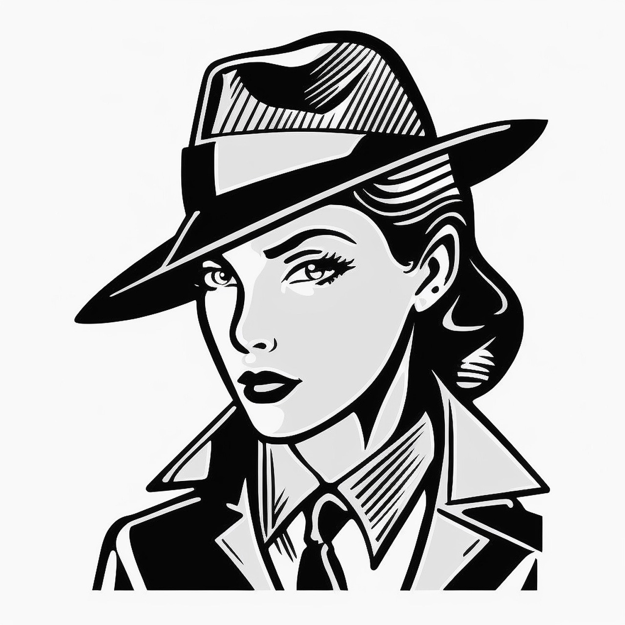 Detective Woman Clipart Gif Detective Woman Clipart Gif