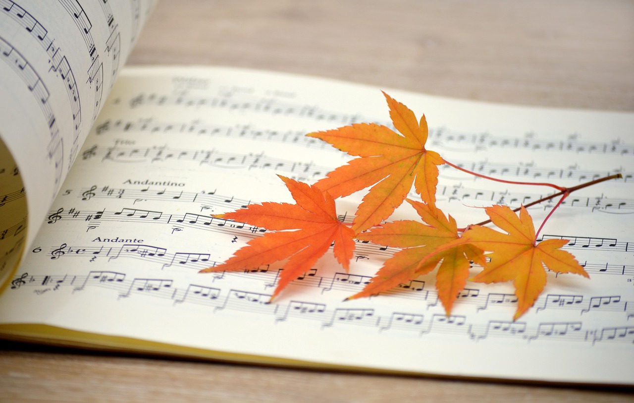 Sheet Music Maple Leaves - Free photo on Pixabay - Pixabay