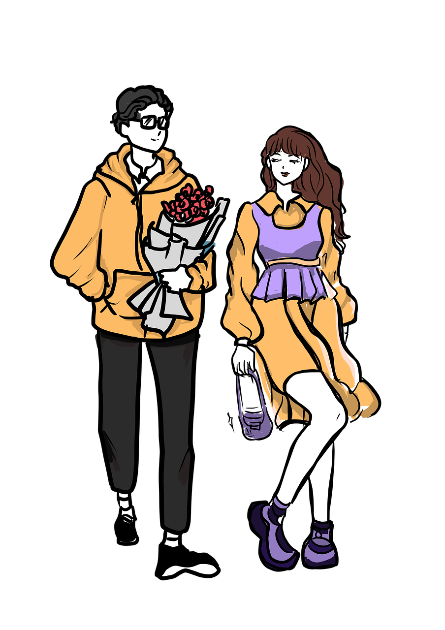 200 Cute Couple Illustrations, Drawings - Pixabay - Pixabay