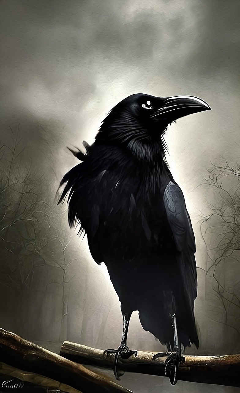 Raven Art Wallpaper Raven Art Wallpaper