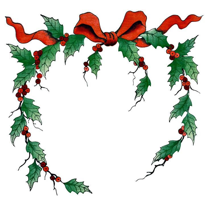 Jul Kristtorn Krans Pixerstick Klistermærke Jul Krans Vektor Ramme